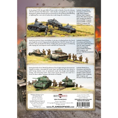 Flames of War: Early War: Blitzkrieg Rulebook (FW281) - Panzer Command