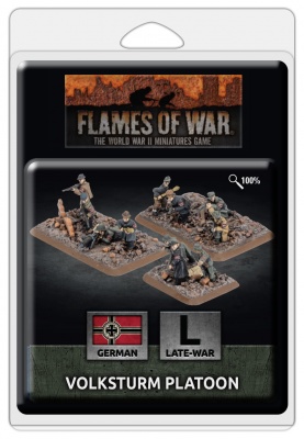 Flames of War Late War Germany Volkssturm Platoon (GE828) - Panzer Command