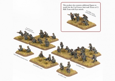 Team Yankee Canadian Mechanised Platoon (x44 Figs) (TCA712) - Panzer ...