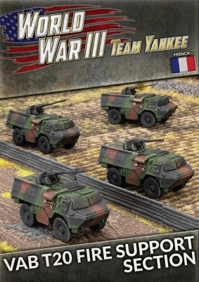 Team Yankee France VAB T20 Fire Support Section (x4) (TFBX11) - Panzer ...