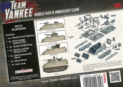Team Yankee: Israeli M113 Platoon (Plastic) (TIBX03) - Panzer Command