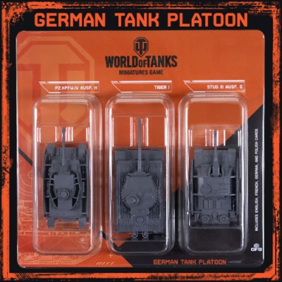 GF9 World of Tanks German Platoon One (WOT62) - Panzer Command