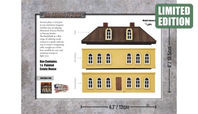 Flames of War: Battlefield in a Box: Estate House Limited Edition ...