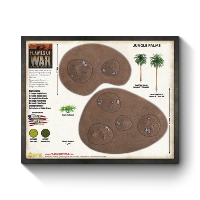 Flames of War: Battlefield in a Box: Pacific: Jungle Huts (BB258 ...