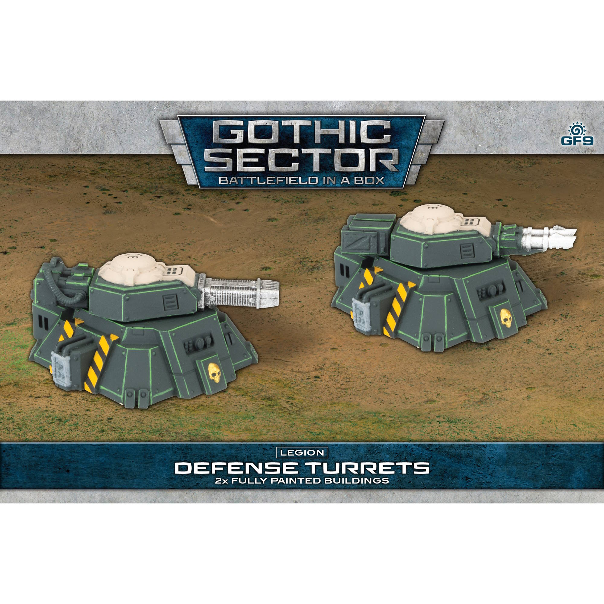 Battlefield in a Box Gothic Warzones - Legion Defense Turrets (BB666 ...