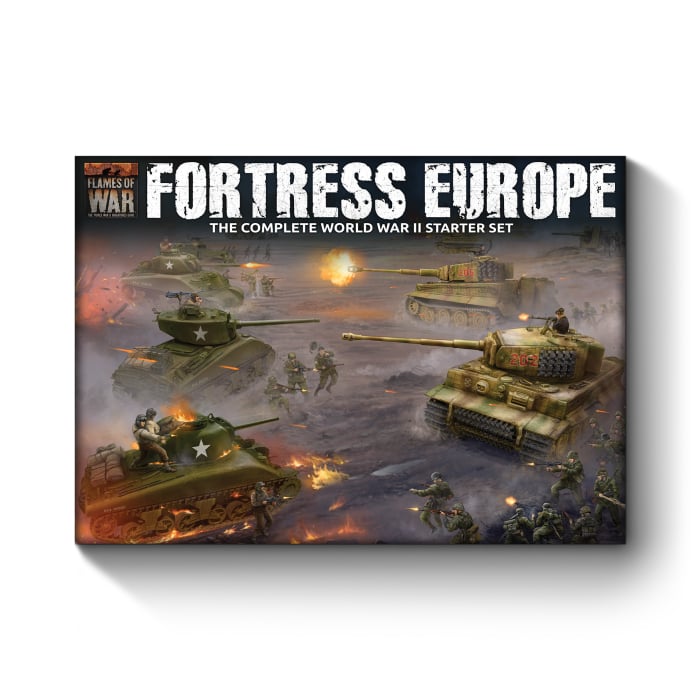 Flames of War: Late War: WW2 Fortress Europe Starter Set (FWBX16 ...