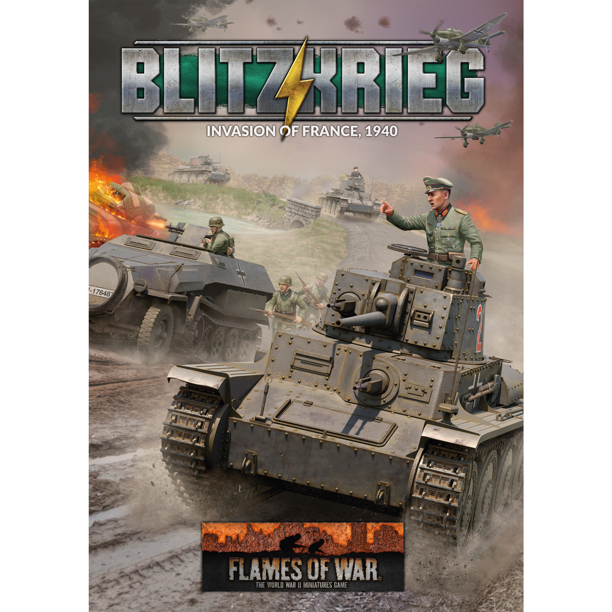 Flames of War: Early War: Blitzkrieg Rulebook (FW281) - Panzer Command