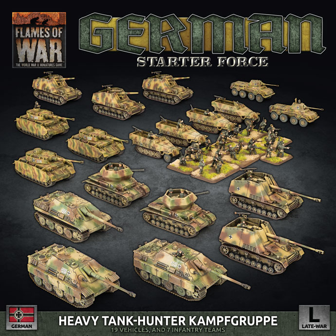 Flames of War Late War German Heavy Tank-Hunter Kampfgruppe Late War ...
