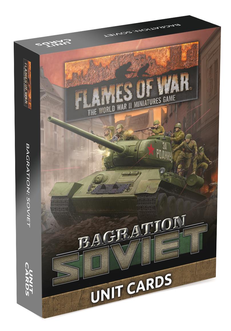 Flames of War Late War Bagration: Soviet Unit Cards (FW266U) - Panzer ...