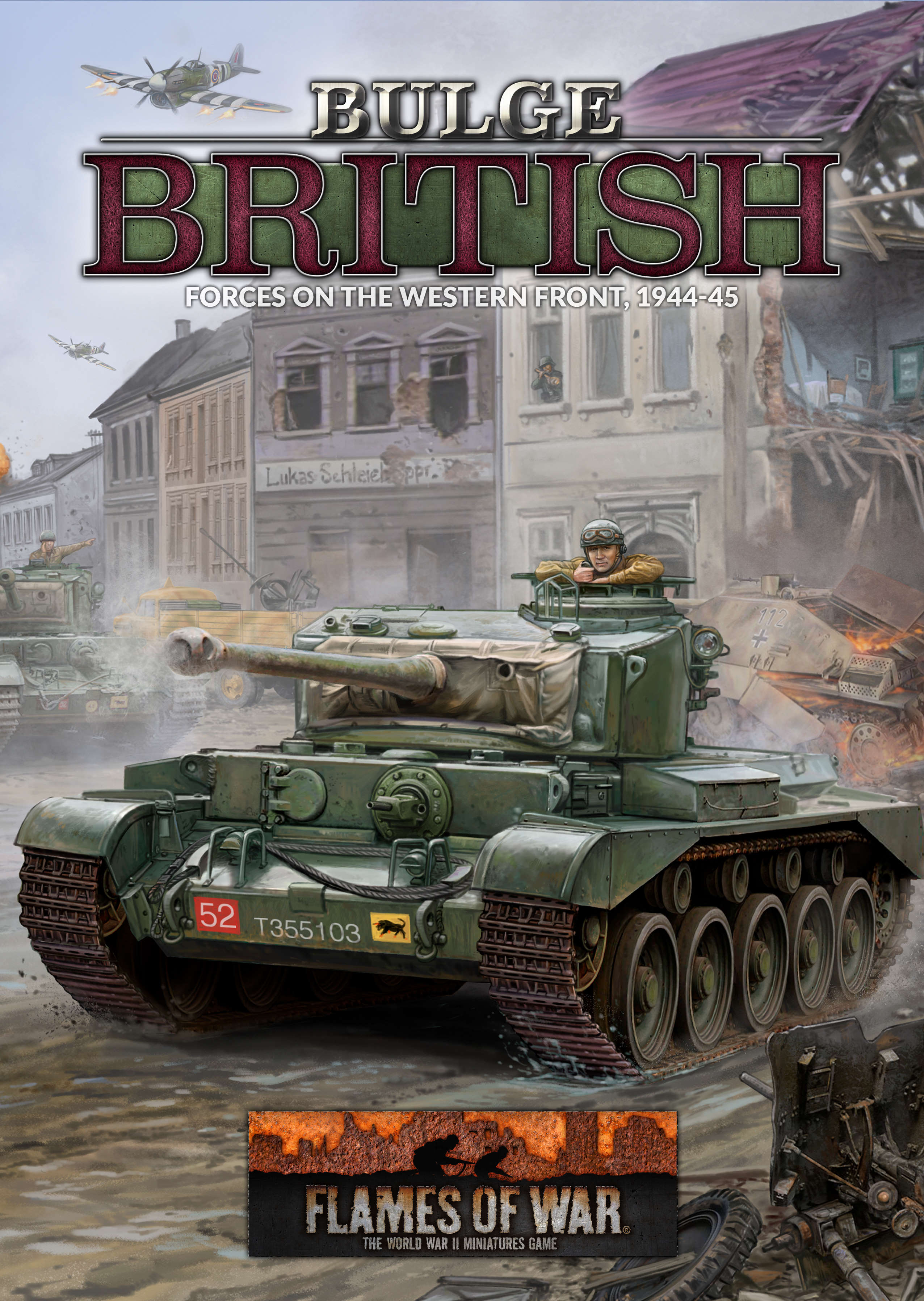 Flames of War: Late War Bulge British Army Book (FW272) - Panzer Command