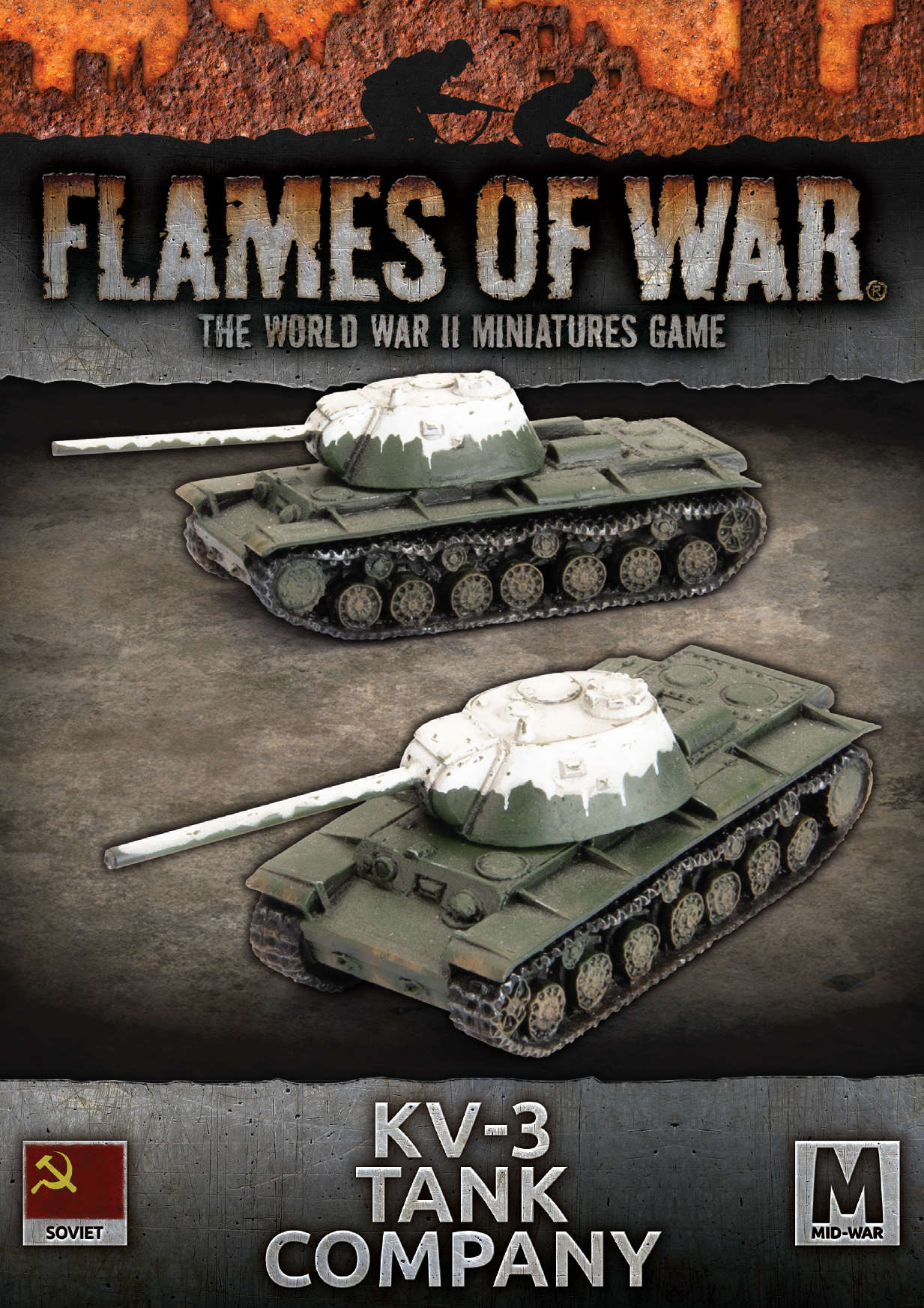 Flames of War Mid War Soviet KV-3 Tank Company (SBX82) - Panzer Command
