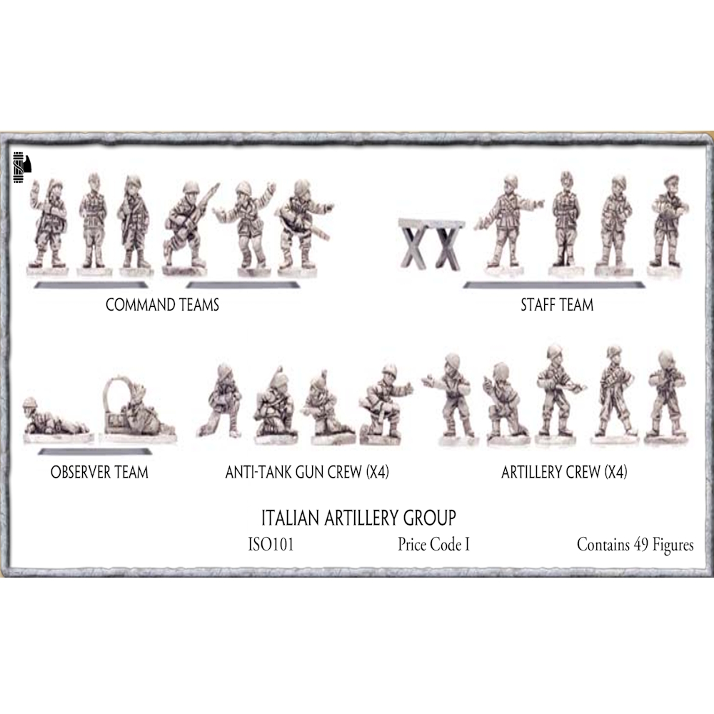 Flames of War: Mid War: Italian: Italian Artillery Group (ISO101 ...