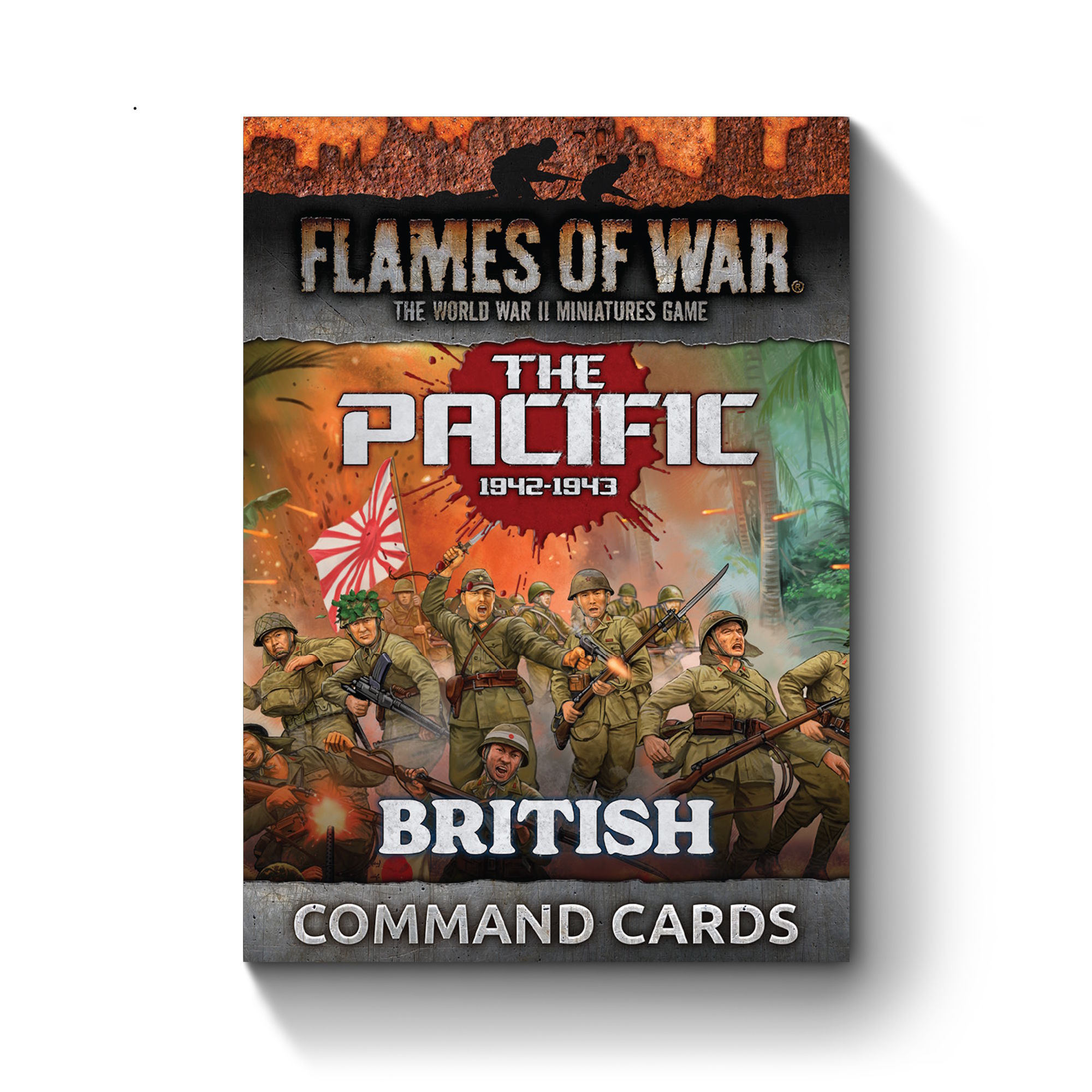 Flames of War: The Pacific: British, Australian & Indian Command Cards ...