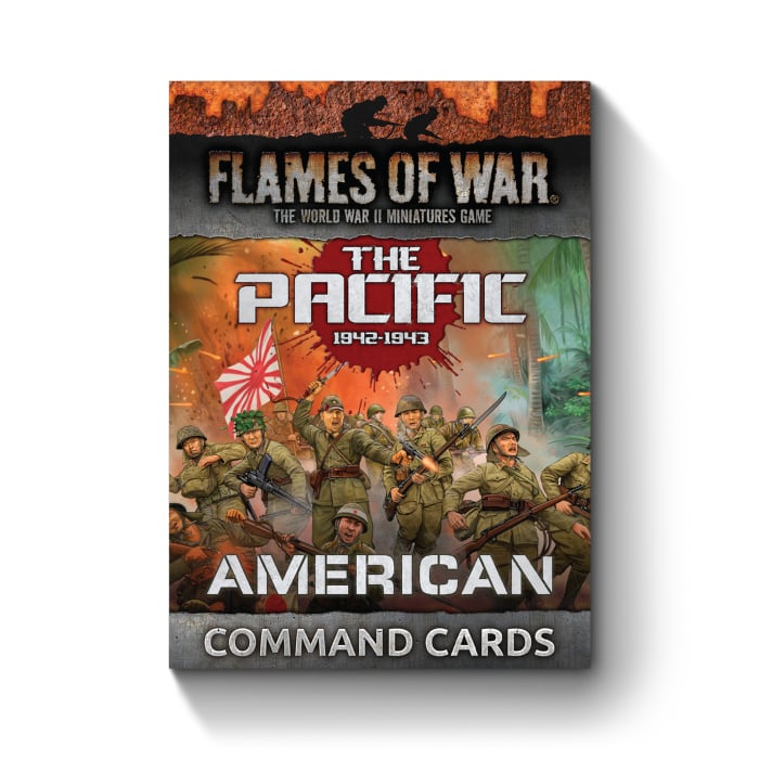 Flames of War: The Pacific: American Command Card Pack (x66) - Limited ...