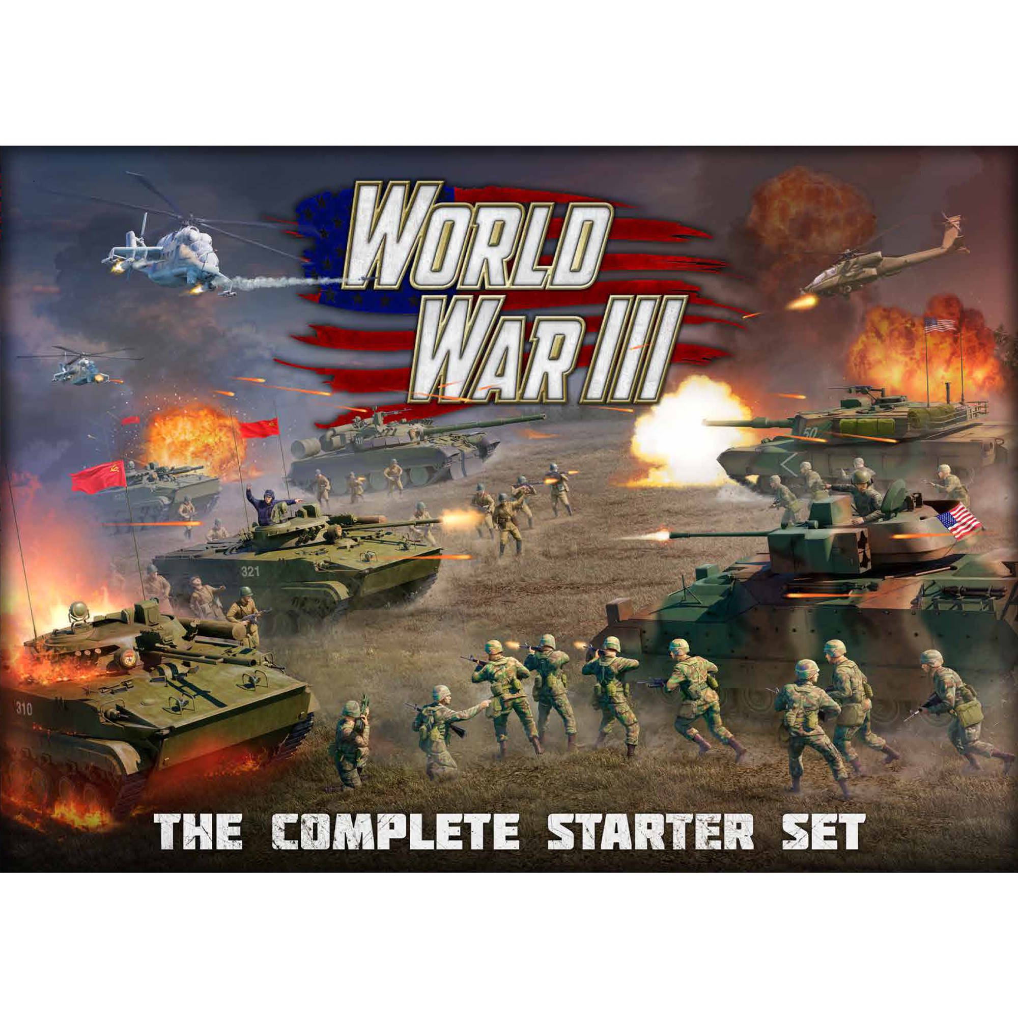Flames of War Team Yankee: World War III (WWWIII) Complete Starter Set ...