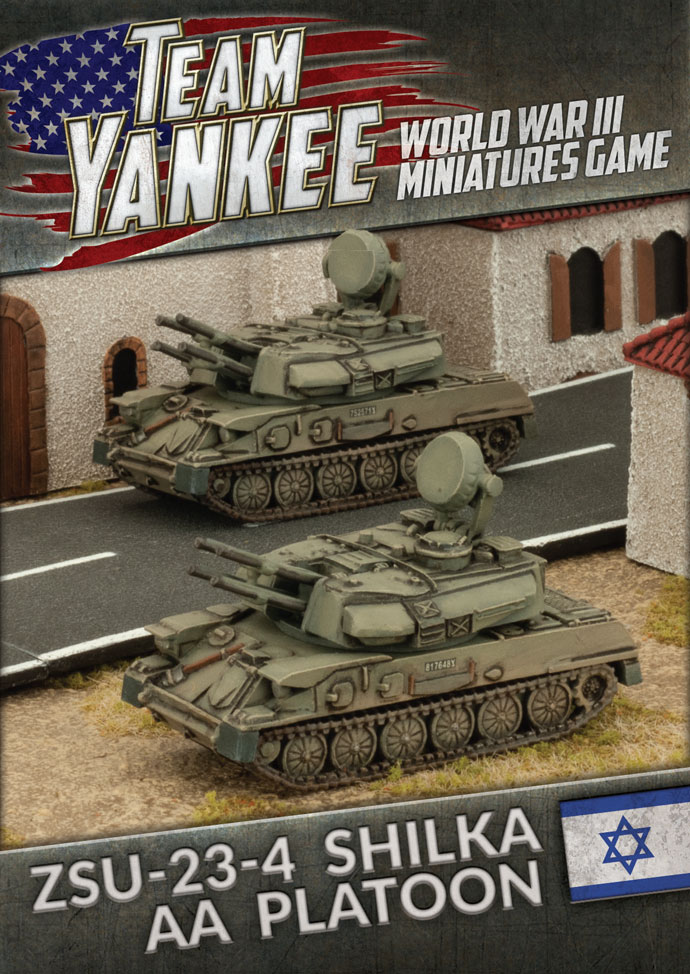 Team Yankee: Israeli ZSU-23-4 Shilka AA Platoon (TIBX06) - Panzer Command