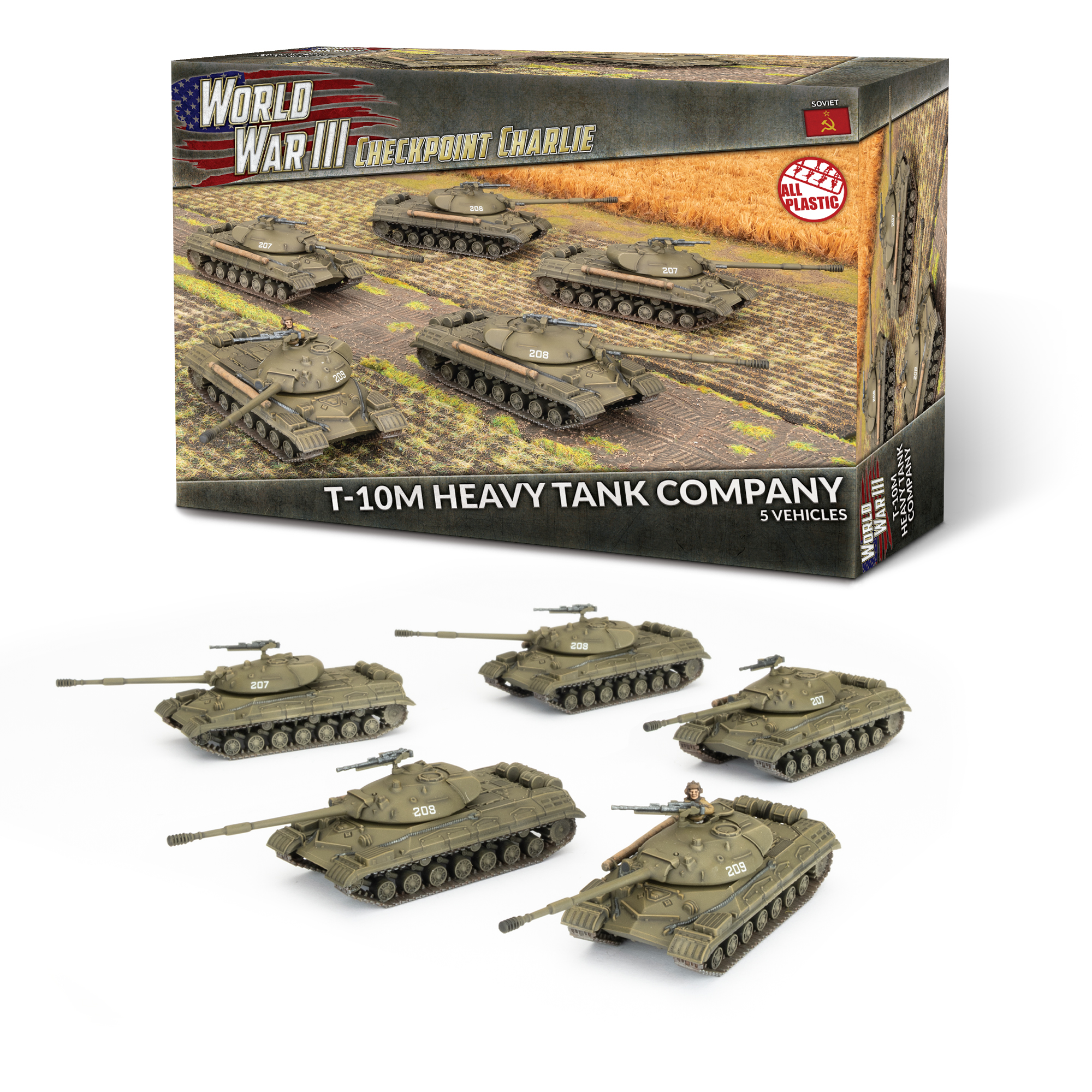 Team Yankee: Soviet Union: T-10M Heavy Tank Company (TSBX37) - Panzer ...