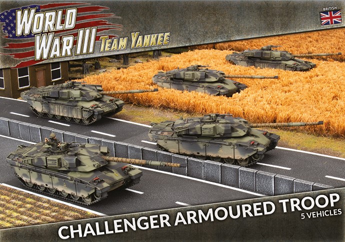 Team Yankee: British Challenger Armoured Troop (TBBX11) - Panzer Command