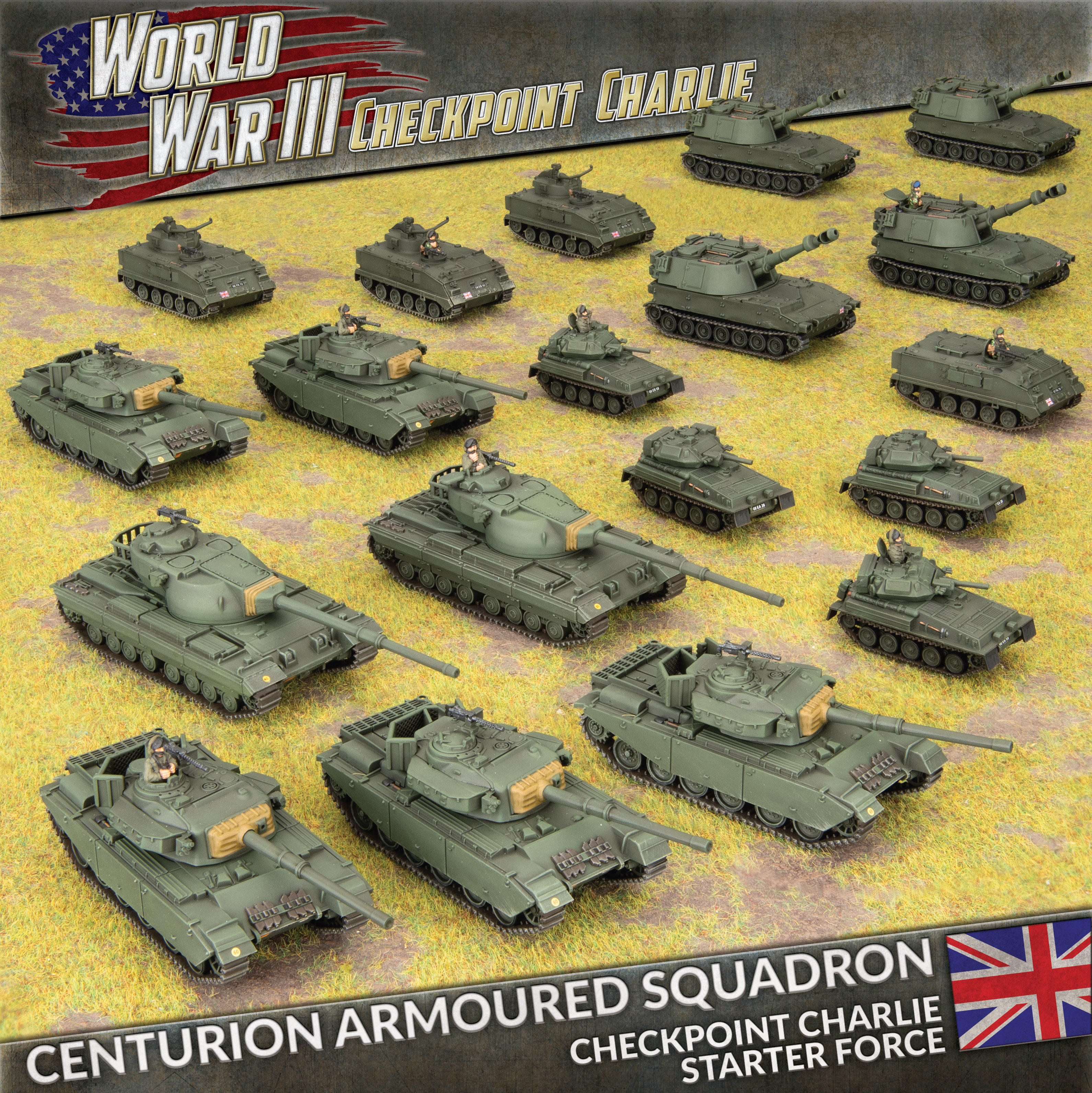 Team Yankee: British: Centurion Armoured Squadron -Limited Edition ...