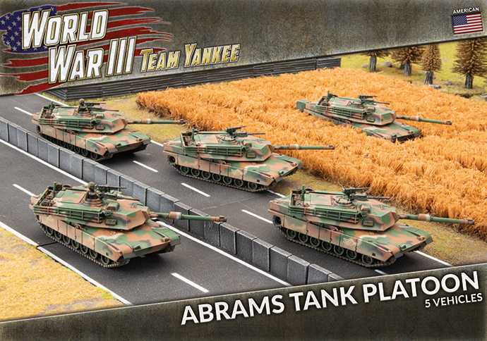 Team Yankee: USA M1A1 Abrams Tank Platoon (2020) (TUBX18) - Panzer Command