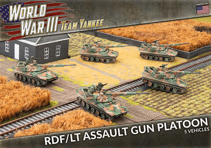 Team Yankee: USA RDF/LT Assault Gun Platoon (TUBX20) - Panzer Command