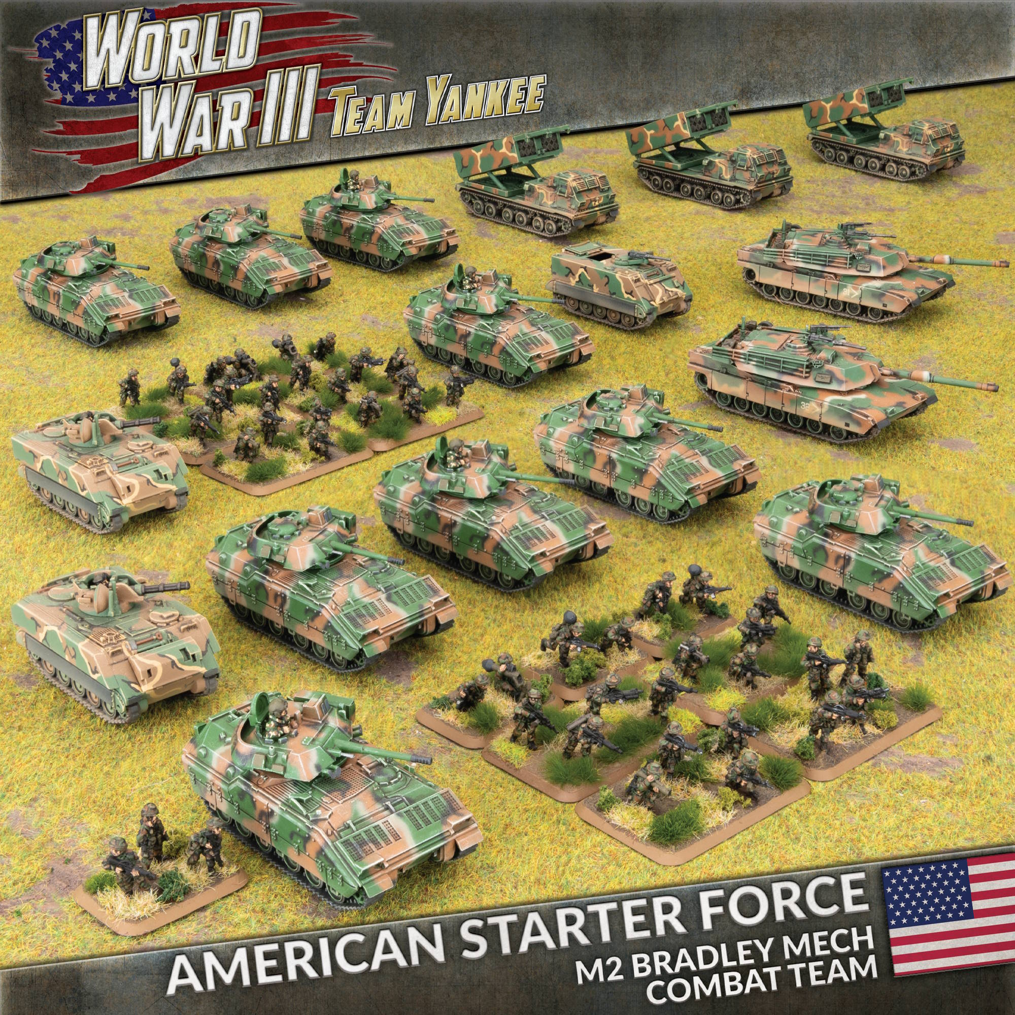 Team Yankee WWIII: American Starter Force: M2 Bradley Mech Combat Team ...