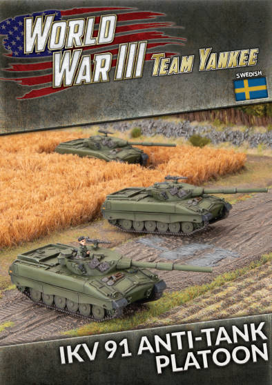 Team Yankee Swedish Ikv 91 Anti-tank Platoon (TSWBX04) - Panzer Command