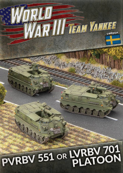 Team Yankee Swedish Pvrbv 551 or Lvrbv 701 Platoon (TSWBX05) - Panzer ...