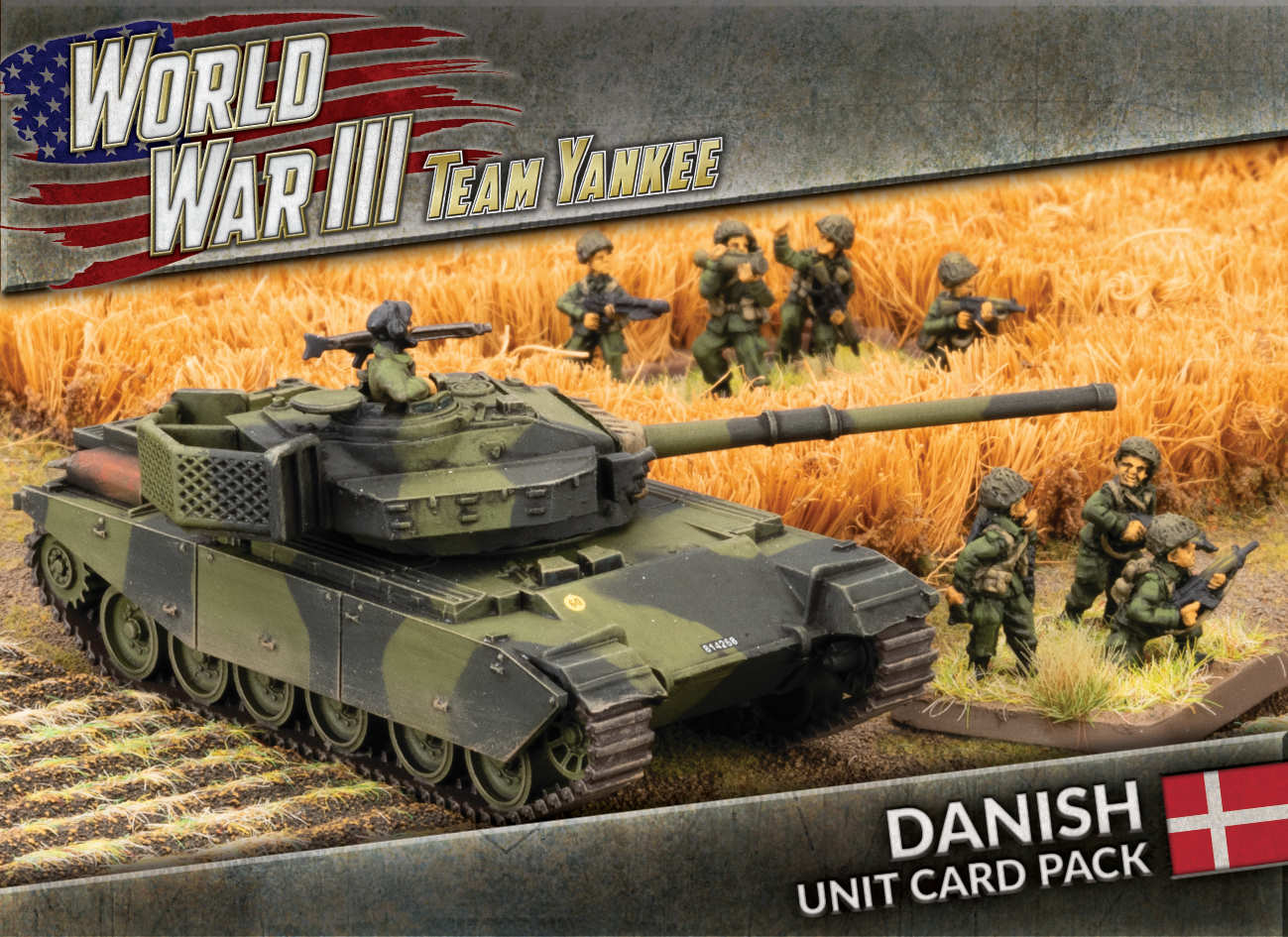 Team Yankee Nordic Forces Danish Unit Cards - Panzer Command