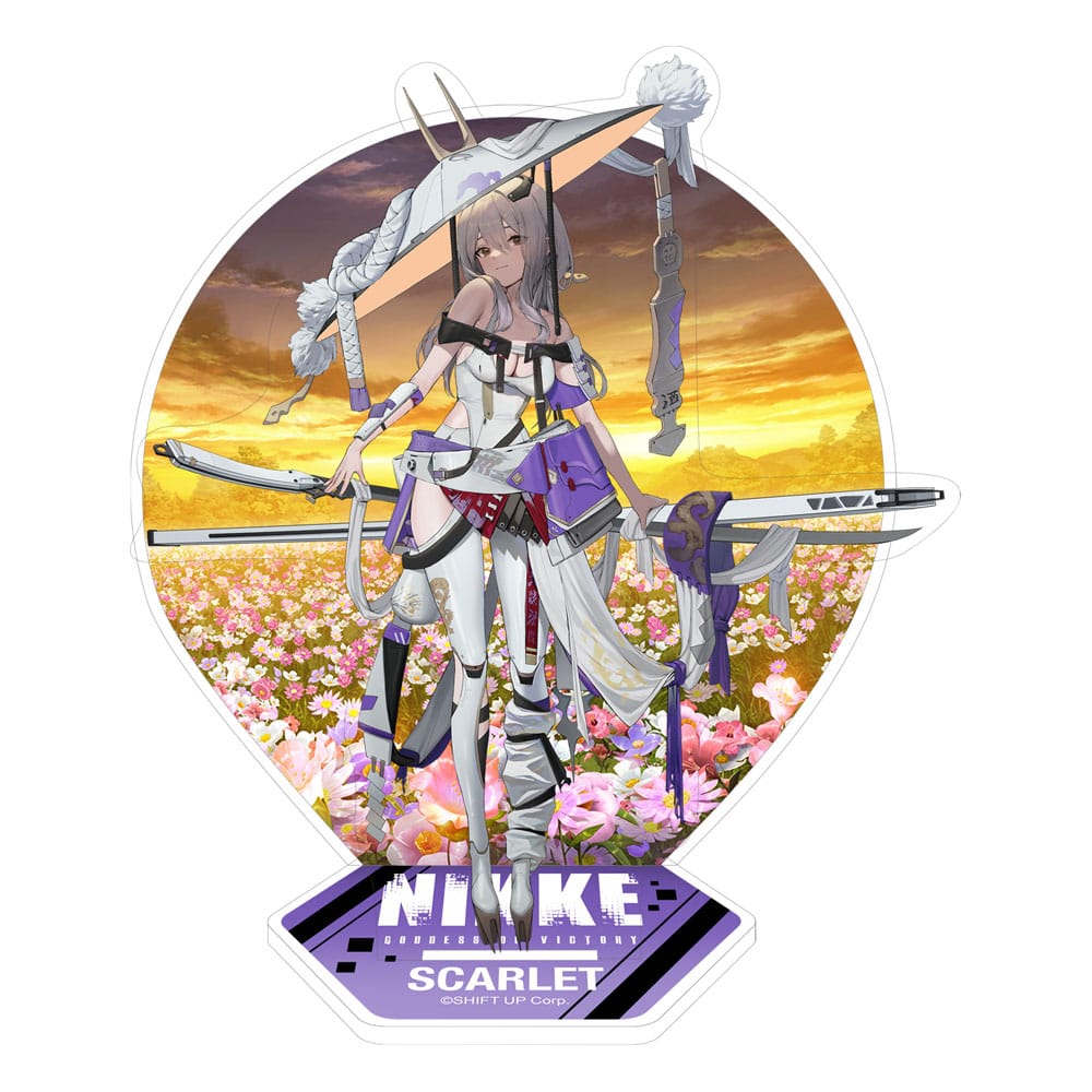 Sakami Merchandise Goddess of Victory: Nikke Acrylic Diorama Scarlet 18 ...