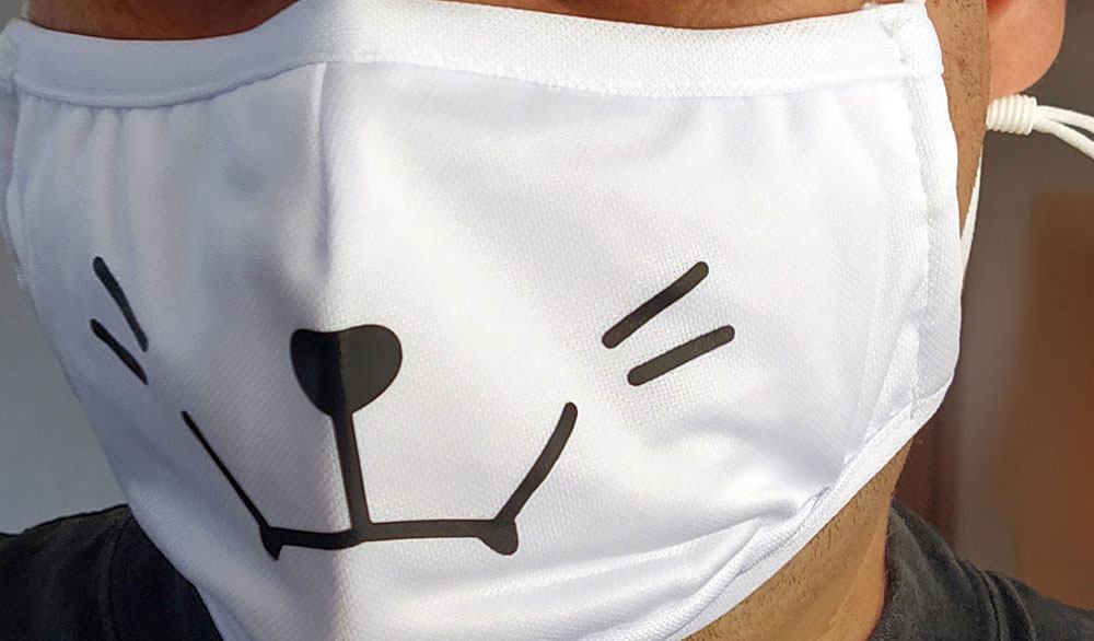 Sakami Merchandise Face Mask Cat (SAKA71213) - Panzer Command