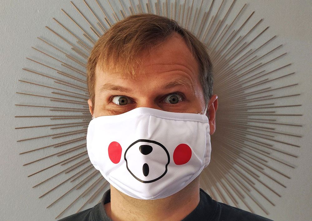 Sakami Merchandise Face Mask Bear (SAKA71214) - Panzer Command